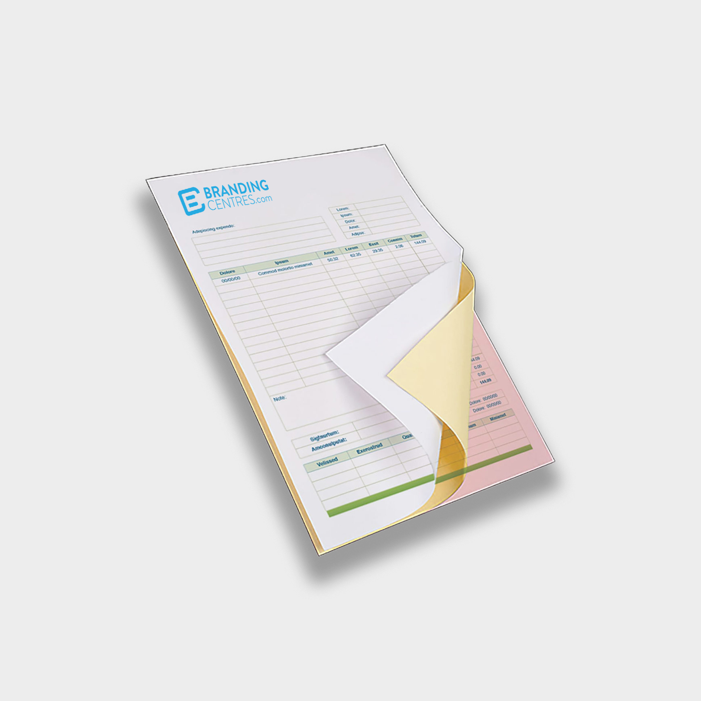 Design NCR Forms Online | Custom Carbonless Printing