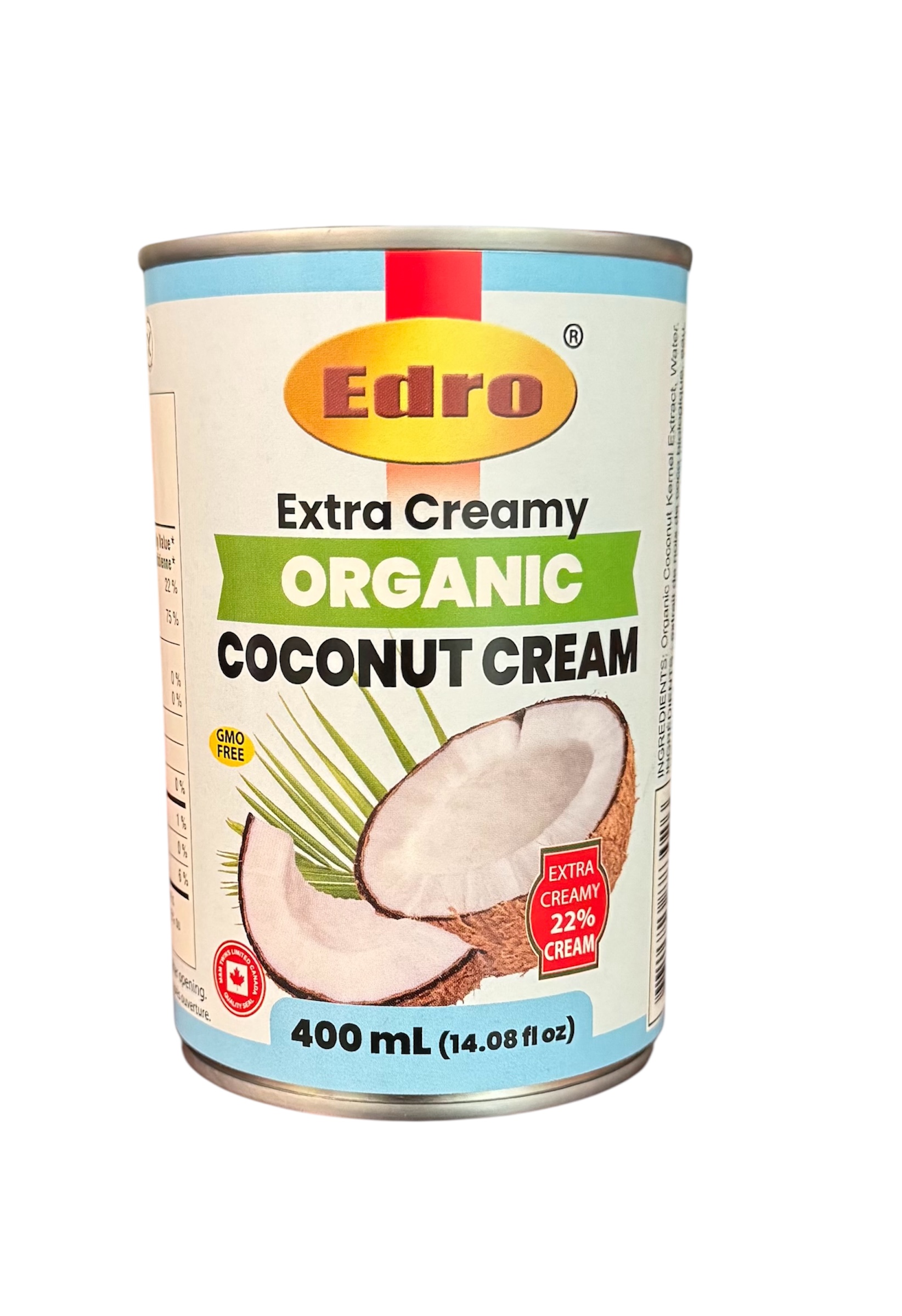 Edro Extra Creamy Organic Coconut Cream (Can) - M&M TWINS LIMITED