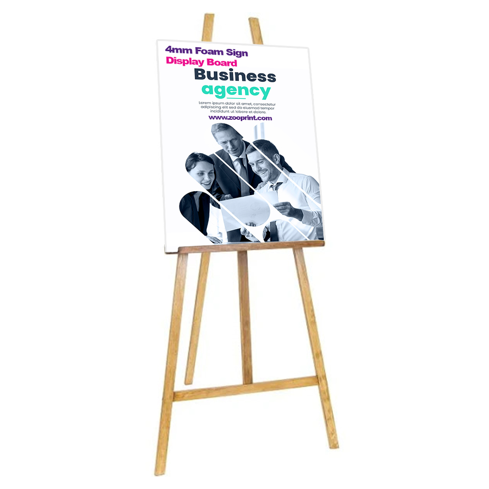 Lightweight 4mm Foam Signs | 4mm Foam Core Display Printing in CA